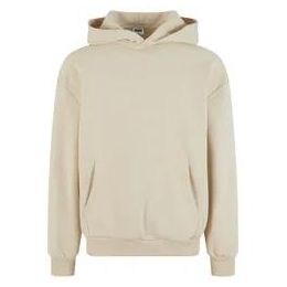 Kapuzensweatshirt Urban Classics "Urban Classics Ultra Heavy Oversized Hoody", Herren, Gr. S, sand, 80% Baumwolle, 20% Polyester, unifarben, Sweatshirts