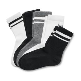 Tchibo - 5 Paar Kinder-Tennissocken - Kinder - Gr. 31-34 - schwarz