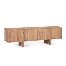 Pharao24.de TV Sideboard Fernsehschrank in modernem Design mit Wangengestell