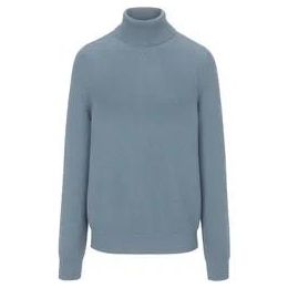 Rollkragen-Pullover Peter Hahn blau, 40