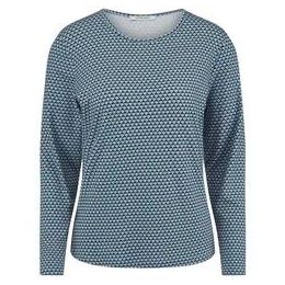 Rundhals-Shirt Peter Hahn blau, 38