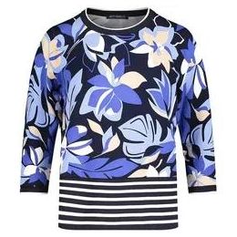 Rundhals-Pullover Betty Barclay blau, 36