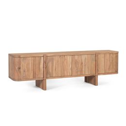 Pharao24.de TV Sideboard Fernsehschrank in modernem Design mit Wangengestell