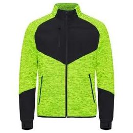 Clique Haines Fleecejacke Herren 11 - visibilitygelb XS
