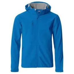 Clique Basic Softshelljacke mit Kapuze Herren 55 - royalblau S