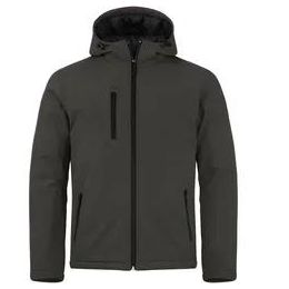 Clique Padded Softshelljacke mit Kapuze Herren 945 - dunkelgrau 3XL