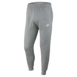 Nike Sportswear Club Fleece Jogginghose Herren 063 - dk grey heather/matte silver/white 3XL