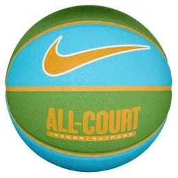 Nike Everyday All Court 8P Indoor/Outdoor Basketball 455 - baltic blue/university gold/white/university gold 7