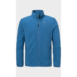 Sch&ouml;ffel Fleecejacke SCH&Ouml;FFEL "Fleece Jk Style Ash MNS", Herren, Gr. 54, 8405, blau, Oberstoff: 100% Polyester, regular fit, hoch geschlossener Ausschnitt, Jacken Fleecejacke