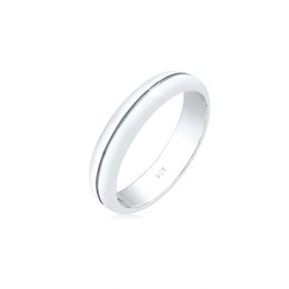 Partnerring Elli Premium "Ring Bandring Freundschaftsring 925 Sterling Silber" Gr. 64, silber, Fingerringe, Damen, 64, Silber 925 (Sterlingsilber), Partnerring