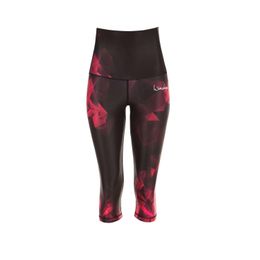 Leggings WINSHAPE "High Waist HWL202", Damen, Gr. M, Normalgr&ouml;&szlig;en, rot (rubin), 80% Polyester, 20% Elasthan, Hosen Leggings, mit Anti-Rutsch-Effekt