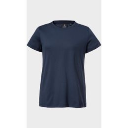 Sch&ouml;ffel Funktionsshirt SCH&Ouml;FFEL "T Shirt Style Collada WMS", Damen, Gr. 40, 8820, blau, Oberstoff: 60% Baumwolle, 40% Polyester, Rundhals, Shirts Funktionsshirt