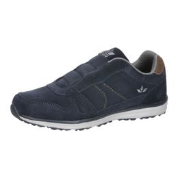 Sneaker Lico "Freizeitschuh Ron", Herren, Gr. 41, blau, Veloursleder, Schuhe Sneaker