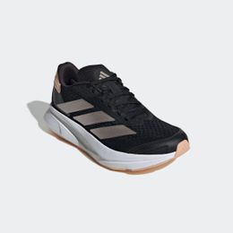 Laufschuh adidas Performance "DURAMO SL 2", Damen, Gr. 38,5, schwarz (core schwarz, champagne metallic, powder coral), Synthetik, Textil, Schuhe Laufschuh, diverse Farben