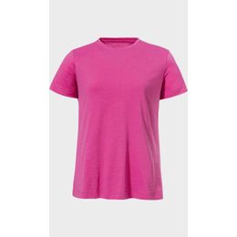 Sch&ouml;ffel Funktionsshirt SCH&Ouml;FFEL "T Shirt Hohberg L", Damen, Gr. 36, 3305, pink, Oberstoff: 60% Baumwolle, 40% Polyester, Rundhals, Shirts Funktionsshirt