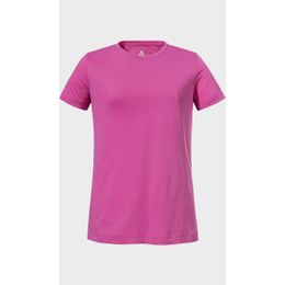 Sch&ouml;ffel Funktionsshirt SCH&Ouml;FFEL "T Shirt Buchberg L", Damen, Gr. 40, 3305, pink, Oberstoff: 60% Baumwolle, 40% Polyester, Rundhals, Shirts Funktionsshirt