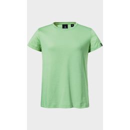 Sch&ouml;ffel Funktionsshirt SCH&Ouml;FFEL "T Shirt Style Collada WMS", Damen, Gr. 38, 6175, gr&uuml;n, Oberstoff: 60% Baumwolle, 40% Polyester, Rundhals, Shirts Funktionsshirt