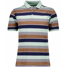 Poloshirt Ragman, Herren, Gr. L, marineblau, Piqu&eacute;, Baumwolle, regular fit, ohne Ausschnitt, Shirts Poloshirt