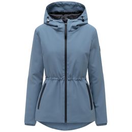 Outdoorjacke Marikoo "Marikoo Katzilein Damenjacke N127", Damen, Gr. L, dusty blau, Obermaterial: 100% Polyester PES., Jacken Outdoorjacke