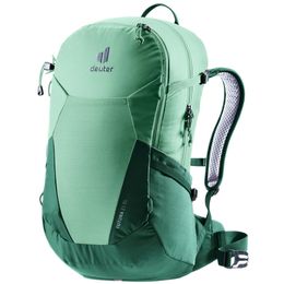 Wanderrucksack Deuter "FUTURA 21 SL", spearmint, seagr&uuml;n, Rucks&auml;cke, Damen, B/H/T: 28cm x 50cm x 18cm, Obermaterial: 70% Polyamid, 30% Polyester, Wanderrucksack, f&uuml;r sportliche Tageswanderungen, mit elastischer Fronttasche, B:28cm H:50cm T:18cm