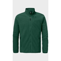 Sch&ouml;ffel Fleecejacke SCH&Ouml;FFEL "Fleece Jk Style Ash MNS", Herren, Gr. 50, 6995, gr&uuml;n, Oberstoff: 100% Polyester, regular fit, hoch geschlossener Ausschnitt, Jacken Fleecejacke