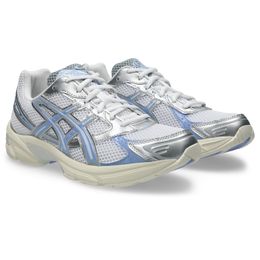 Sneaker asics SPORTSTYLE "GEL-1130", Herren, Gr. 39,5, wei&szlig;, light sapphire, Textil, Schuhe Sneaker, Topseller