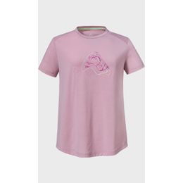 Sch&ouml;ffel Funktionsshirt SCH&Ouml;FFEL "T Shirt Haberspitz L", Damen, Gr. 40, 3105, rosa, Oberstoff: 77% Polyester, 18% Lyocell, 5% Elasthan, Rundhals, Shirts Funktionsshirt