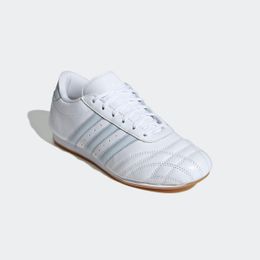 Sneaker adidas originals "ADIDAS TAEKWONDO LACE", Damen, Gr. 42, wei&szlig; (cloud wei&szlig;, halo blau, gum 3), Leder, Schuhe Sneaker