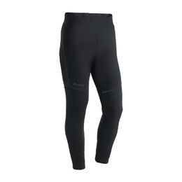 Skihose Maier Sports "TelfsTight 2.0M", Herren, Gr. 58, Normalgr&ouml;&szlig;en, schwarz, Oberstoff 1: 100% Polyester; Oberstoff 2: 85% Polyamid, 15% Elasthan, Hosen Skihose, Maier Sports Skihose TelfsTight 2.0M Herren Langlaufhose, 4-Wege-Stretch Skitourenhose