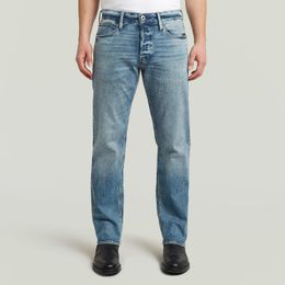 G-Star Raw 5-Pocket-Jeans G-STAR "Streem Slim Tapered", Herren, Gr. 34, L&auml;nge 32, faded blau halite, Denim/Jeans, Obermaterial: 99% Baumwolle, 1% Elasthan, slim fit lang, Jeans 5-Pocket-Jeans, in Denim-Qualit&auml;t