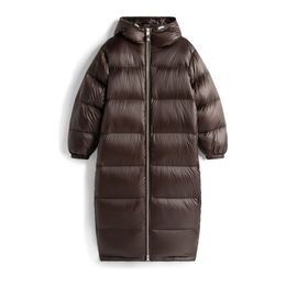 Tommy Hilfiger Mantel Damen Gr&ouml;&szlig;e S/M dunkelbraun Wintermantel
