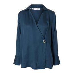 Selected Bluse 'SLFJolly' Damen Gr&ouml;&szlig;e XS saphir