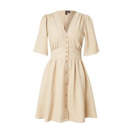 V&eacute;ro Moda Vero Moda Kleid 'VMMelaney' Damen Gr&ouml;&szlig;e 38 beige Winterkleid