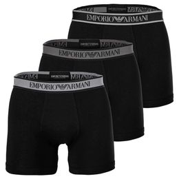 Emporio Armani Boxershorts Herren Gr&ouml;&szlig;e XL grau / schwarz