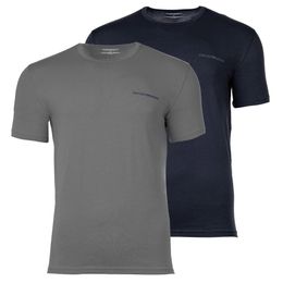 Emporio Armani T-Shirt Herren Gr&ouml;&szlig;e S nachtblau / grau
