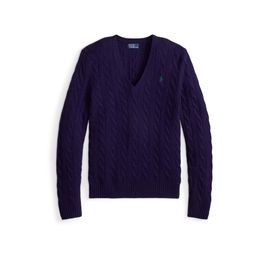 Polo Ralph Lauren Pullover Damen Gr&ouml;&szlig;e XL gr&uuml;n / violettblau