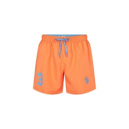 U.S. Polo Assn. Swim shorts ' UMALEXANDER ' Herren Gr&ouml;&szlig;e S orange