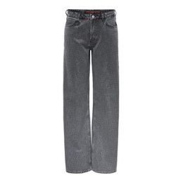 Only Jeans 'ONLHudson' Damen Gr&ouml;&szlig;e 27 grey denim / silber