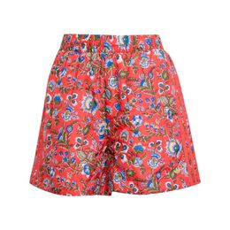 adidas originals Shorts 'adidas originals x Liberty London' Damen Gr&ouml;&szlig;e 50/52 azur / gr&uuml;n / cranberry / wei&szlig;
