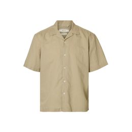 Selected Hemd 'SLHClay' Herren Gr&ouml;&szlig;e XXL dunkelbeige