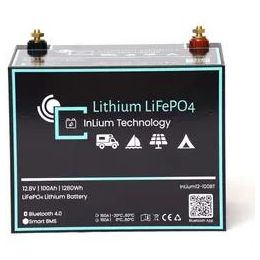 InLium LiFePO4 12V 100Ah Lithiumakku