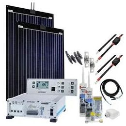 Offgridtec mTriple Flex L Wohnmobil Solaranlage mit 2 x 160W 45/30/350 VBCS Triple Charger und 5748 VPC Jupiter Kombipanel