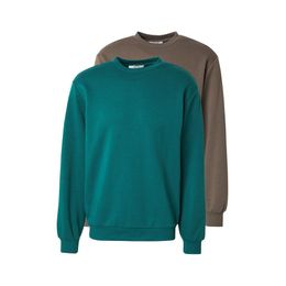 ABOUT YOU Sweatshirt 'Davin' male Brown, Green size XL