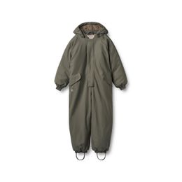 Jumpsuit Wheat "Wheat Wintersuit Ludo", M&auml;dchen, Gr. 104, winter forrest, 100% Polyester (Recycelt), unifarben, normal, Overalls Jumpsuit