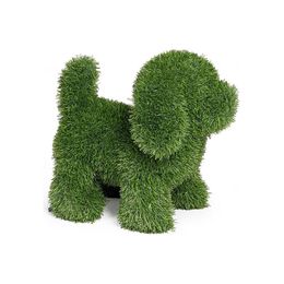 Bizzotto Dekofigur "Dog" in Gr&uuml;n - (B)35 x (H)33 x (T)22 cm - 15% | Gartendeko