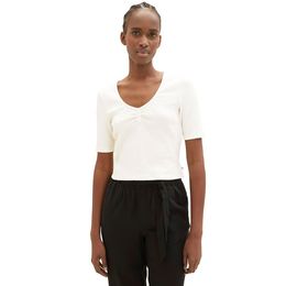 Tom Tailor Shirt in Creme - 56% | Gr&ouml;&szlig;e XL | Damen-tops