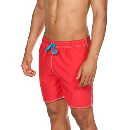 arena Badeshorts "Fundamentals" in Rot - 28% | Gr&ouml;&szlig;e L | Herren-bademode-sport