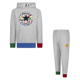 Converse 2tlg. Outfit in Grau - 42% | Gr&ouml;&szlig;e 110/116 | Kinder-sweatshirts-jacken