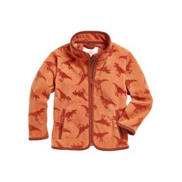 Playshoes Fleecejacke in Orange - 25% | Gr&ouml;&szlig;e 140 | Babyjacken