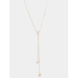 CARATELLI Gold-Halskette "Cordou" mit Diamanten - (L)42 cm - 83% | Schmuck